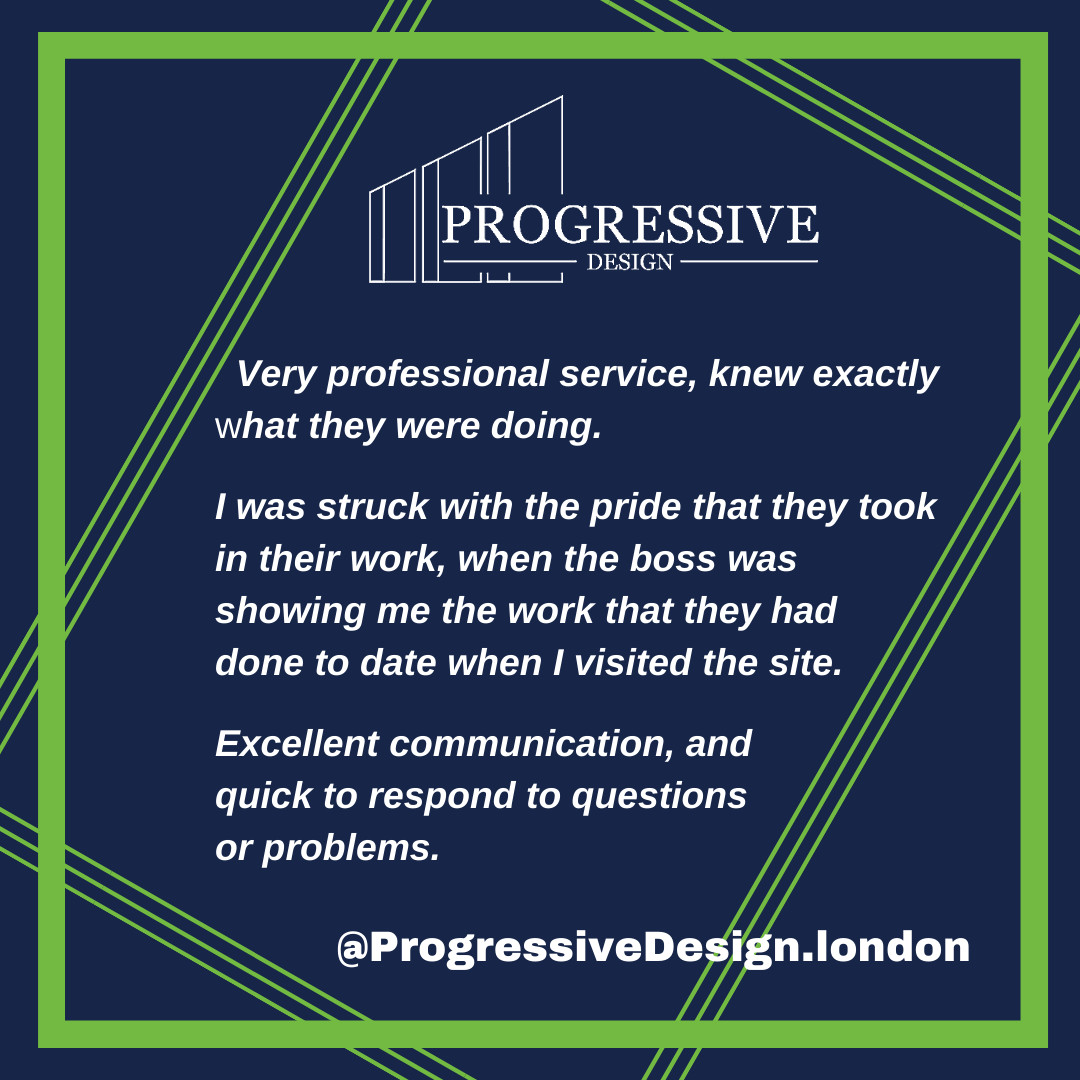 September 2021 - Progressive Design London Ltd
